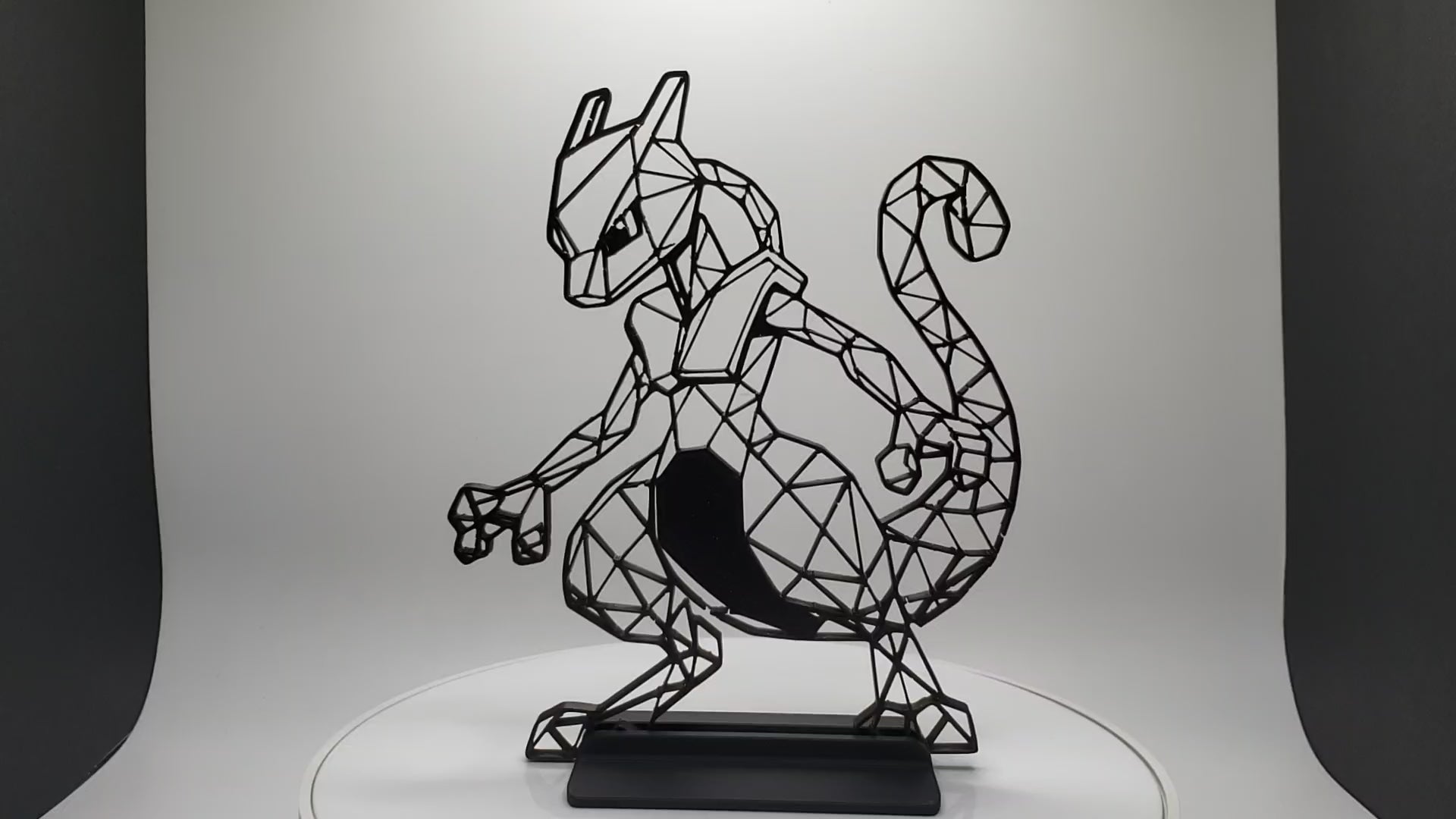 Decorative Wall Art - MewTwo Pokemon – SGM Design Lab