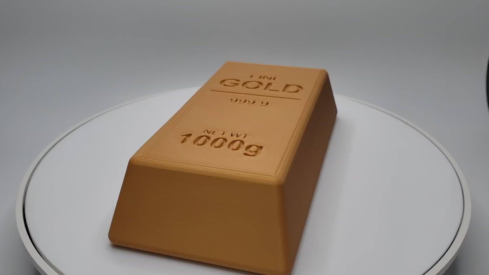 Gold Bar - Scale Model - Office Toy – SGM Design Lab
